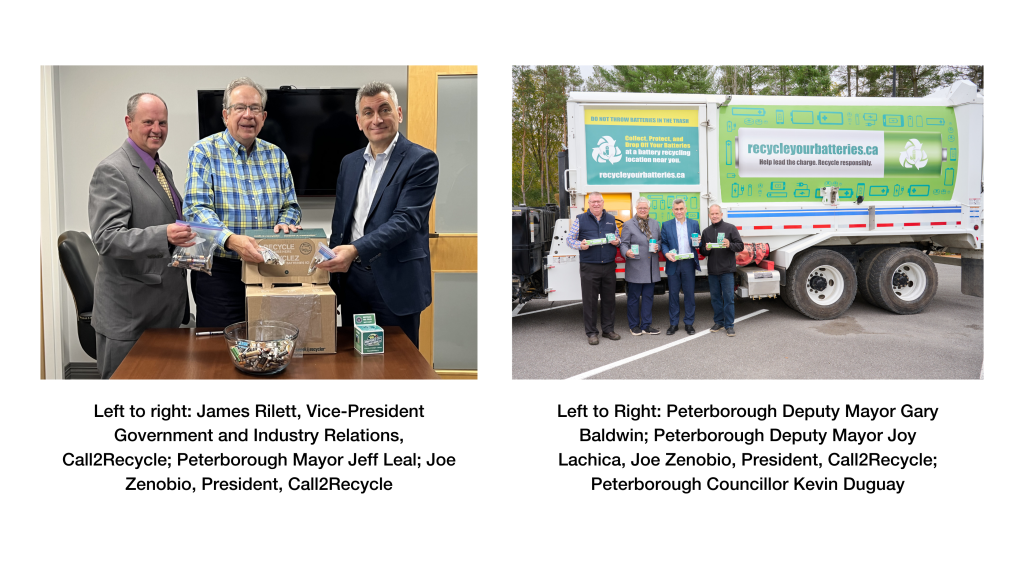 Call2Recycle and the City of Peterborough bring battery recycling to ...